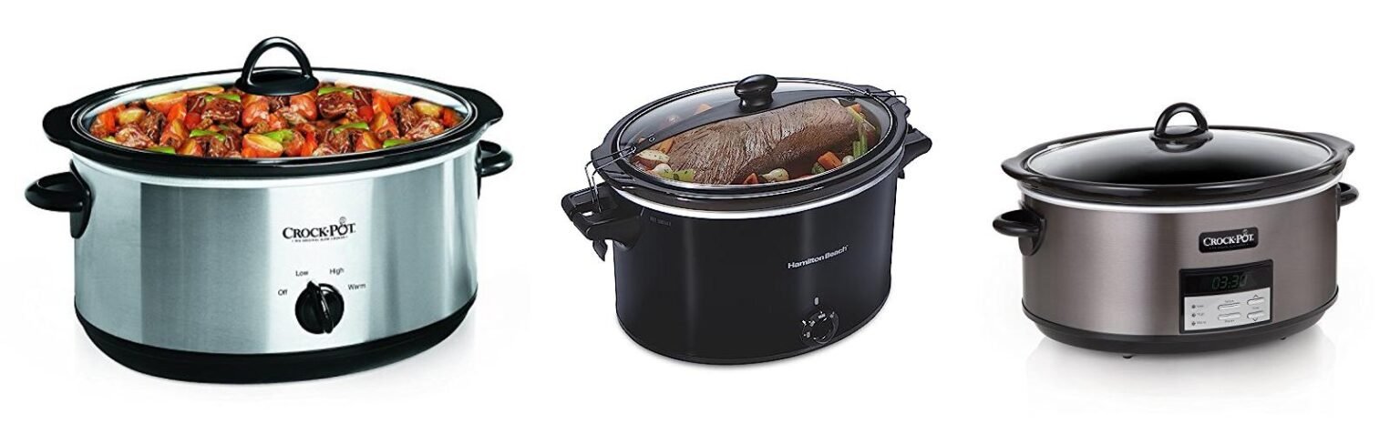 Top 5 Large Crock Pots: Slow Cooker Reviews & Buyer’s Guide